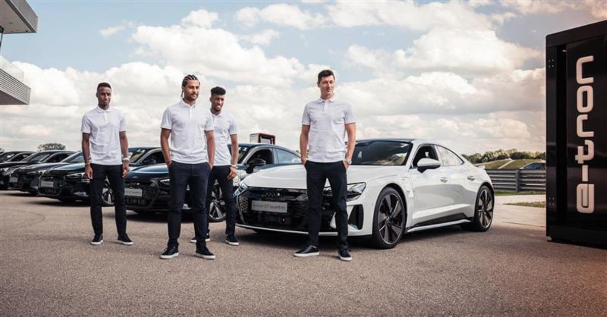 Nuevos coches de empresa de Audi: El FC Bayern impulsa la electrificación