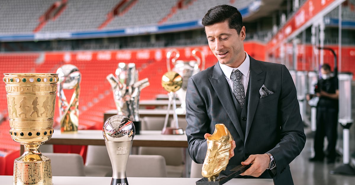 Gallery: Robert Lewandowski - Goalscorer and trophy collector