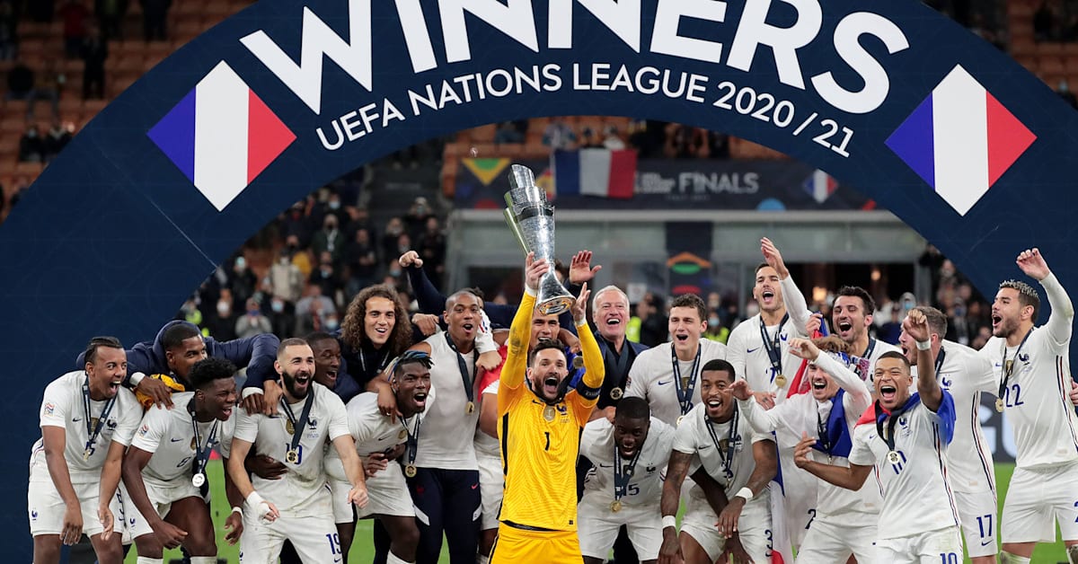 Three Bayern players win UEFA Nations League with France | FC Bayern