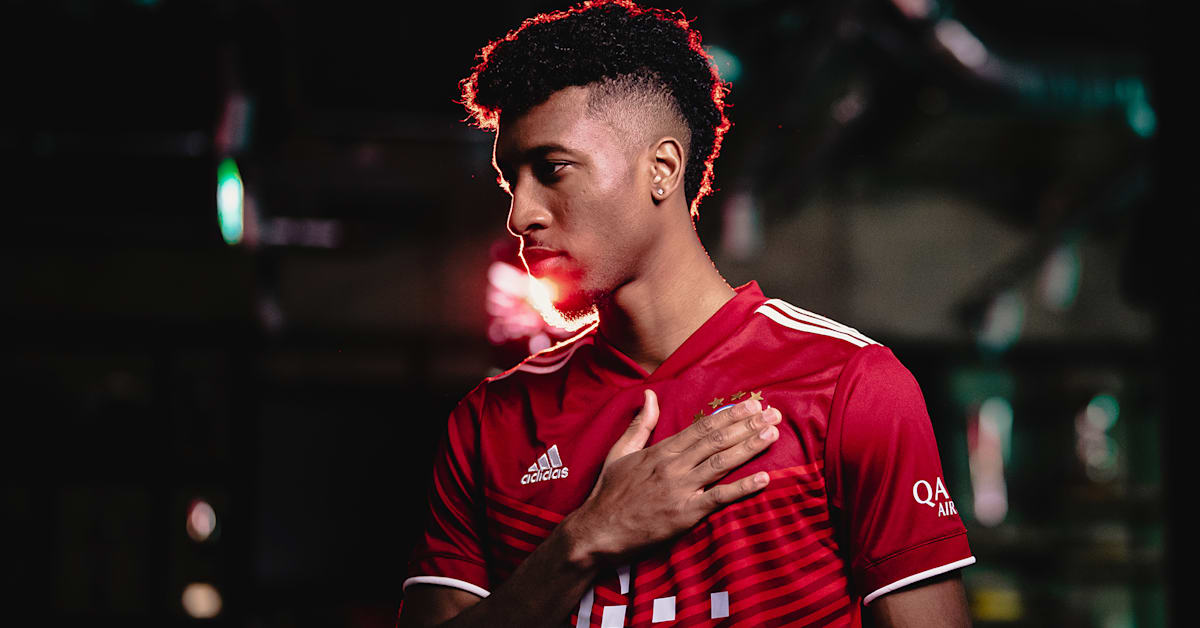 The best photos from Kingsley Coman's contract extension