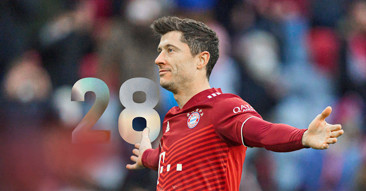 28 in 23: Lewandowski emulating record-breaking season | FC Bayern