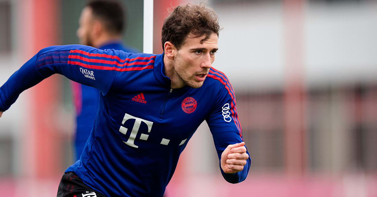 Goretzka returns! The images from open training