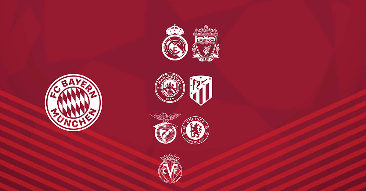 Champions League quarter-finals: Potential Bayern opponents