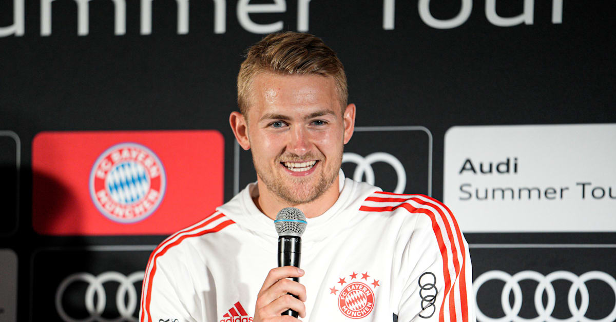 Liveticker: Vorstellung Matthijs de Ligt | FC Bayern