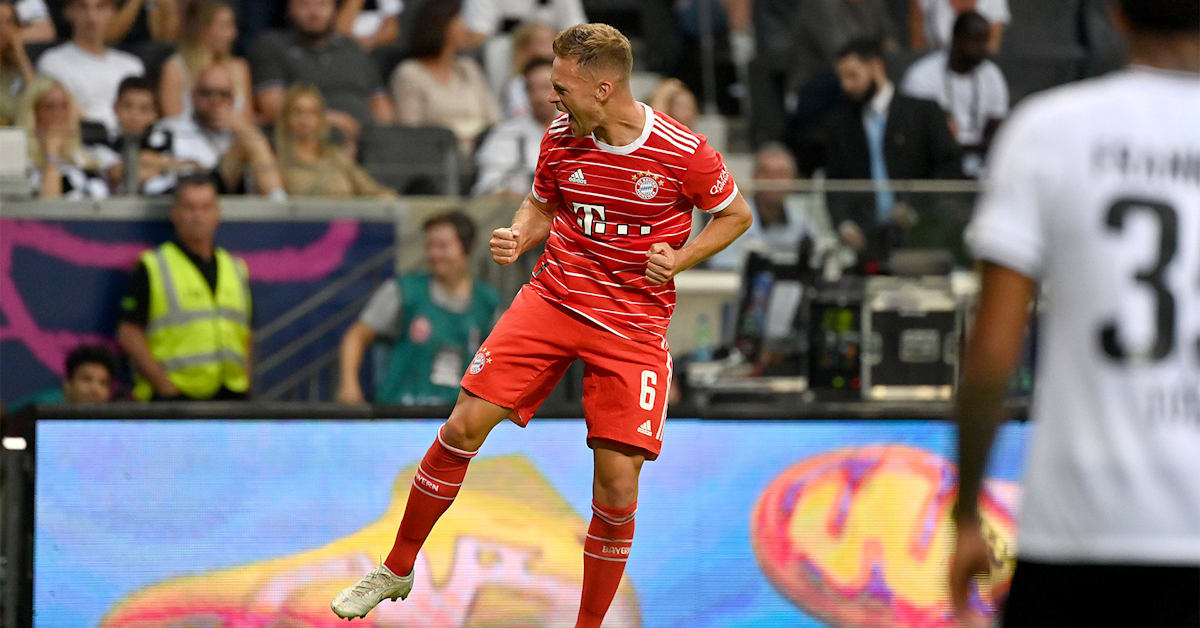 Video: FC Bayern Tor des Monats August 2022: Kimmich
