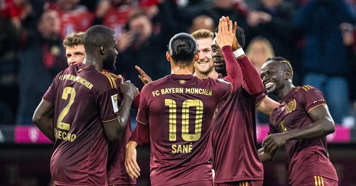 Die Bilder vom Spiel FC Bayern - Bayer 04 Leverkusen
