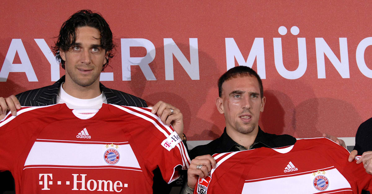Die erste PK von Franck Ribéry beim FC Bayern 2007