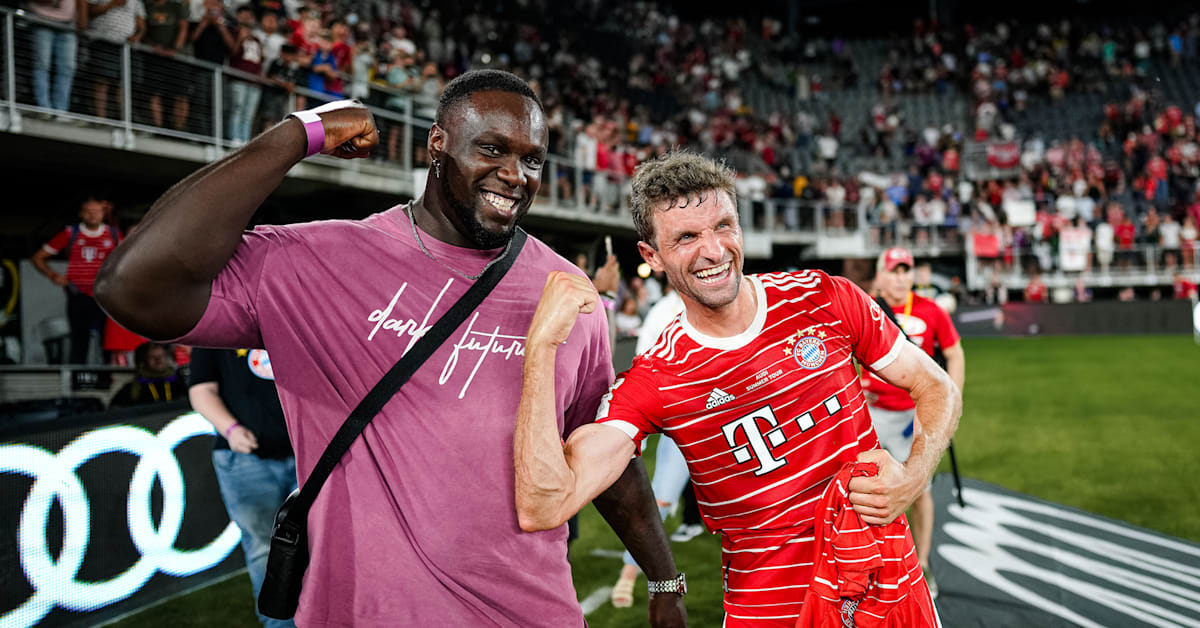 David Bada: NFL player and Bayern fan