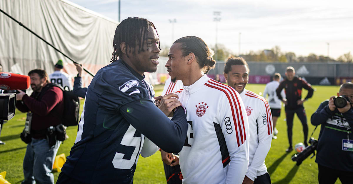 Sané, Gnabry und Co. treffen auf die Seattle Seahawks | FC Bayern | NFL