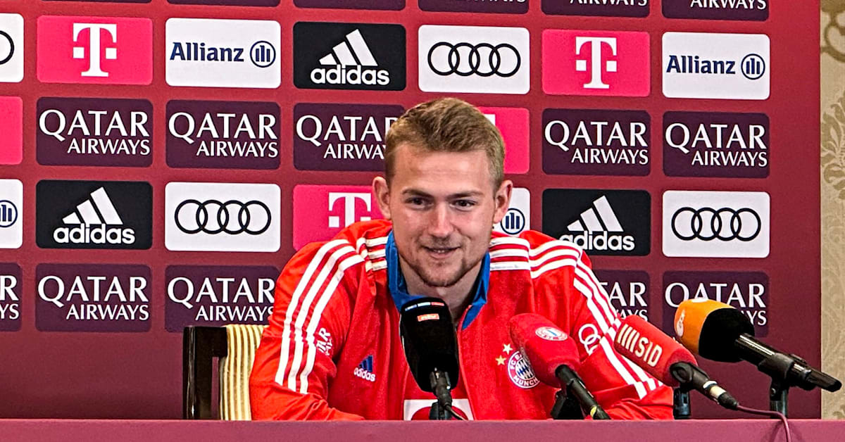 Video: Press conference with Matthijs de Ligt at the training camp in Doha