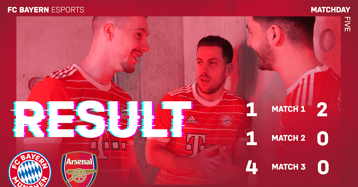 FC Bayern Esports beat Arsenal and climb to second