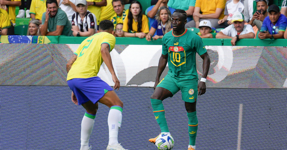 Mané le marca un doblete a Brasil, Alemania pierde contra Colombia