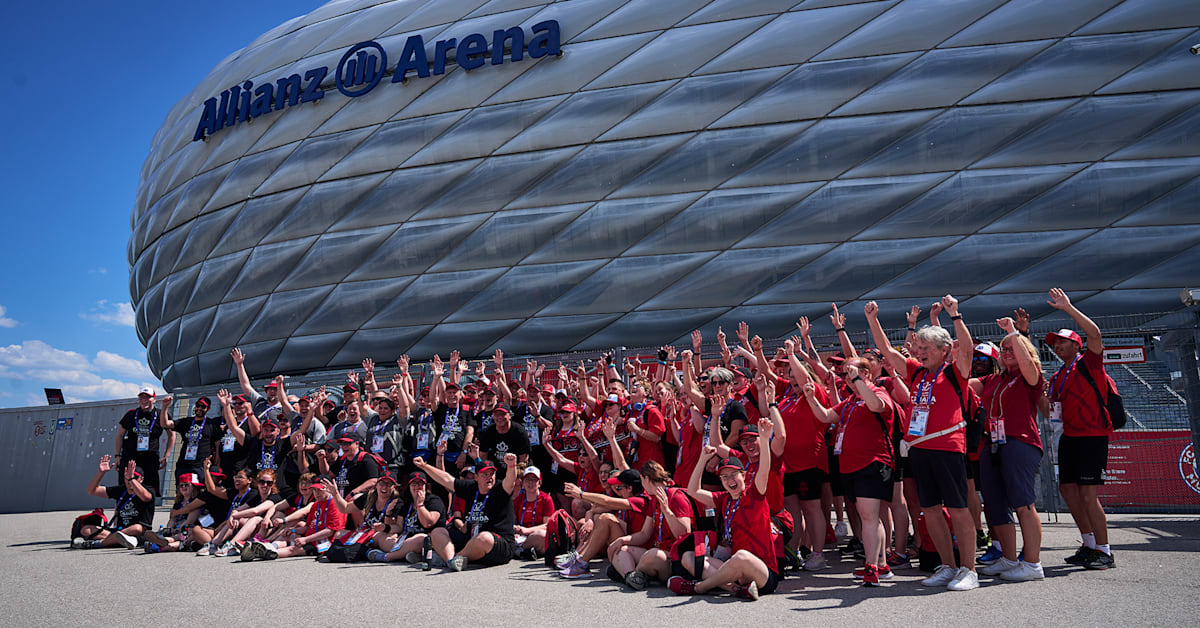 Besuch Special Olympics World Games-Delegationen | Allianz Arena