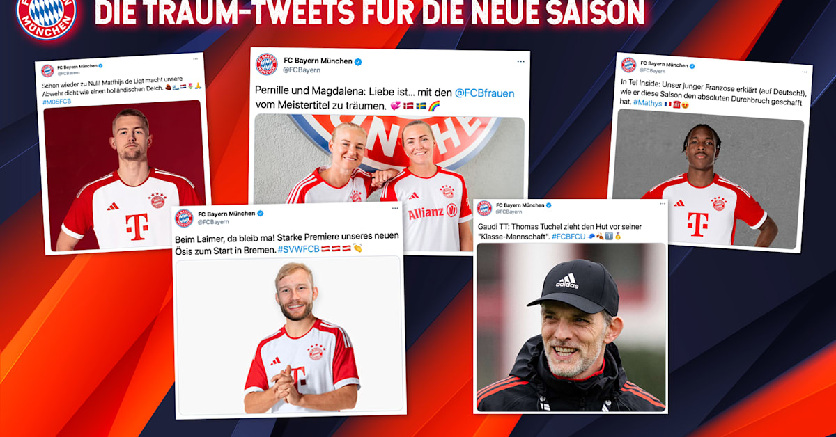 Die Traum-Tweets für die neue Saison