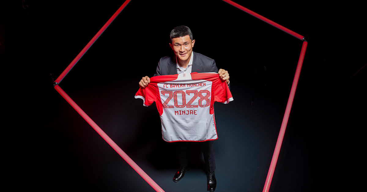 Galerie: Die ersten Bilder von Minjae Kim beim FC Bayern