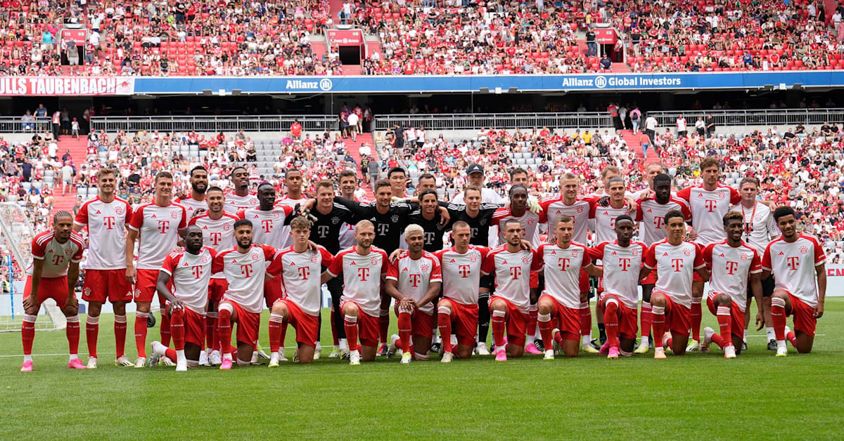 Memorable moments at the Allianz FC Bayern Team Presentation
