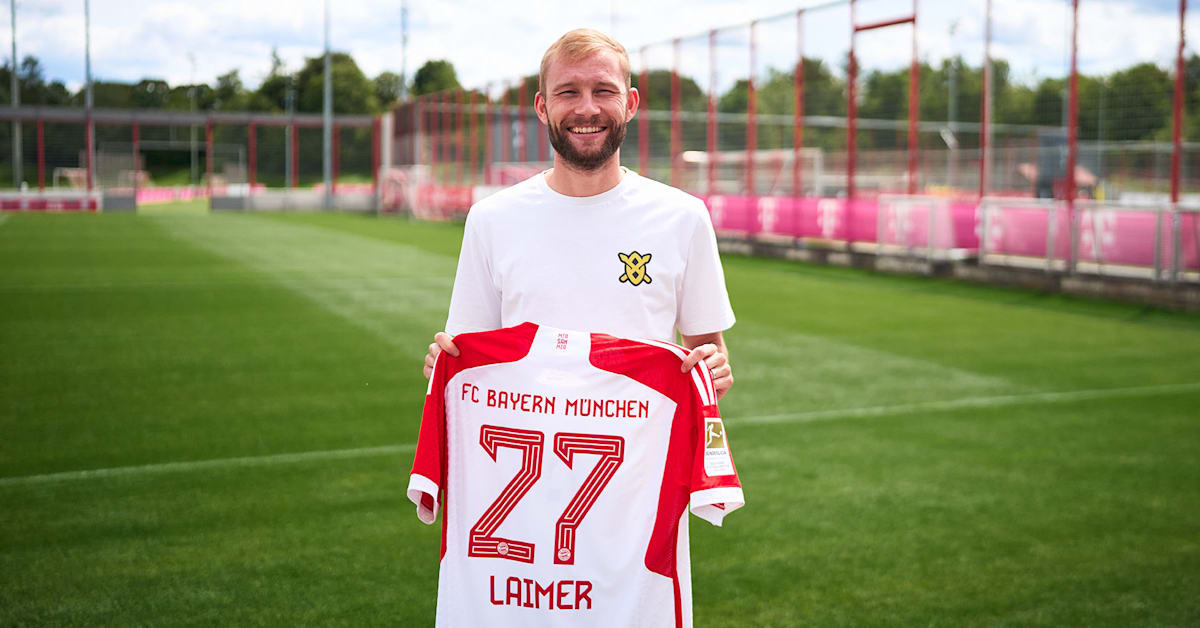 Konrad Laimer chooses new jersey number I FC Bayern