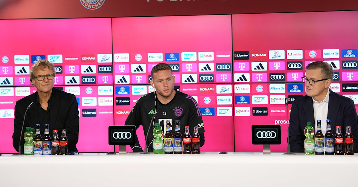 Video: The unveiling of Daniel Peretz with CEO Dreesen | FC Bayern