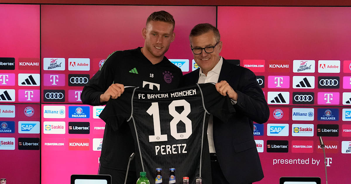 Live blog: Unveling of Daniel Peretz | FC Bayern