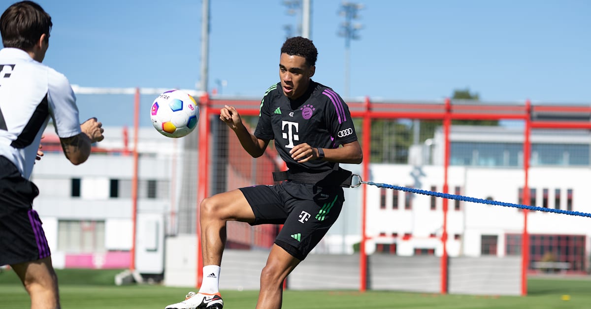 Jamal Musiala arbeitet fürs Comeback | FC Bayern