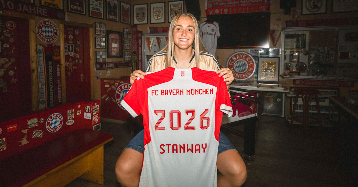 Georgia Stanway extends contract with FC Bayern Women until 2026