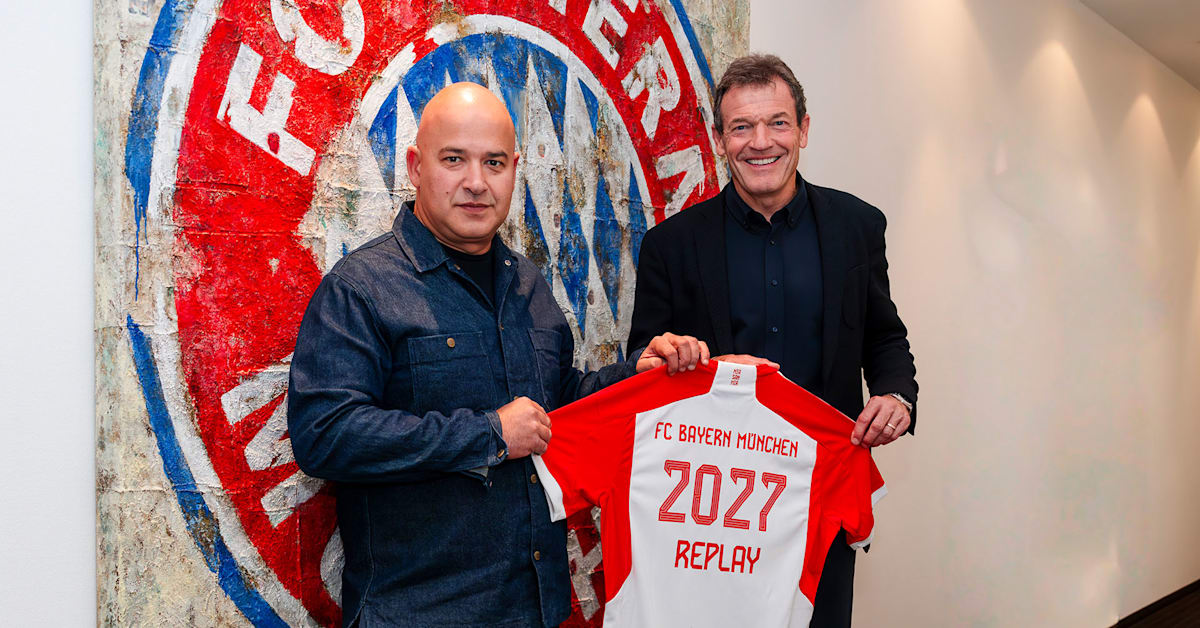 FC Bayern and Replay enter into partnership