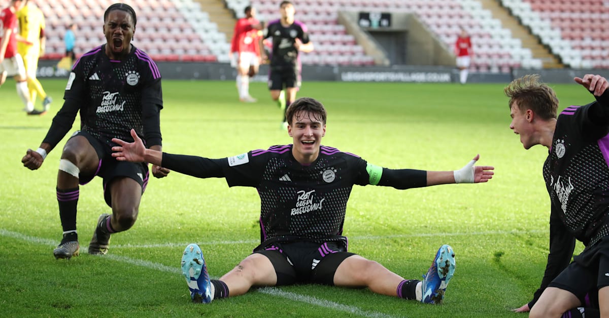 Spielbericht Youth League: Manchester United U19 - FC Bayern U19