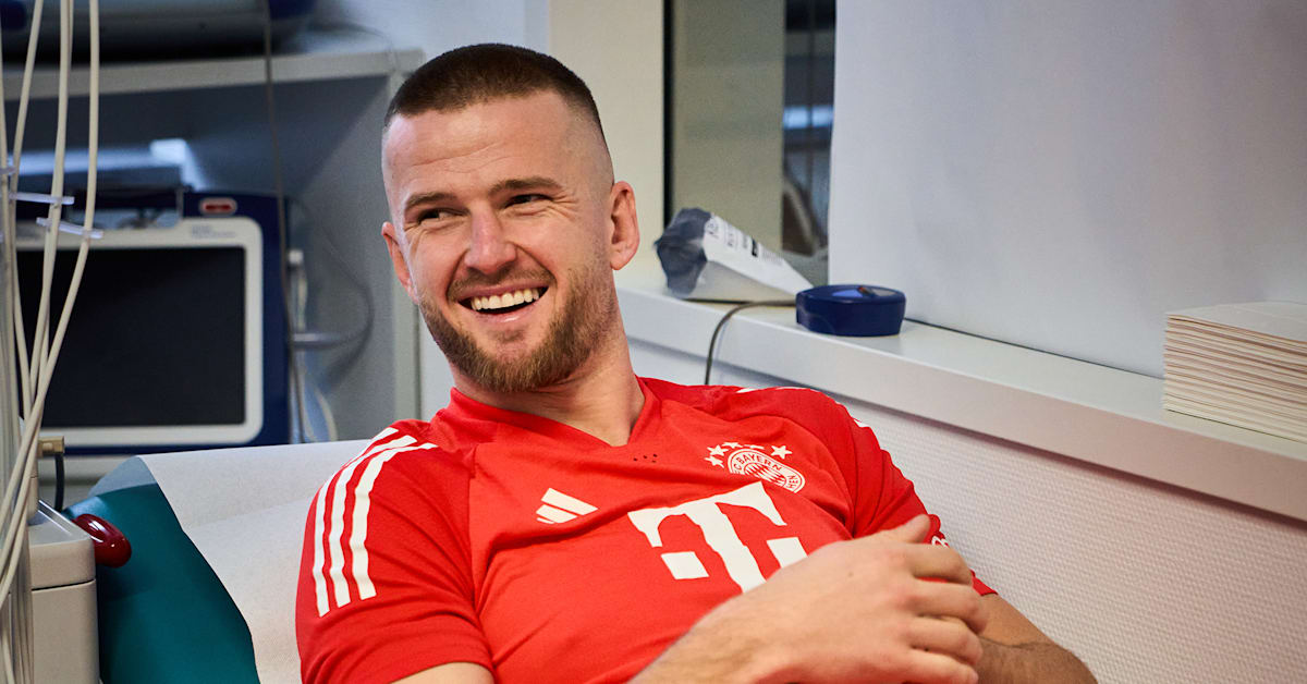 Behind the Scenes beim ersten Tag von Eric Dier beim FC Bayern