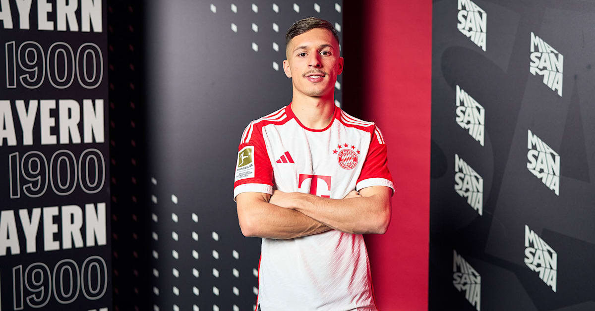 Gallery: The first pictures of Bryan Zaragoza at Bayern