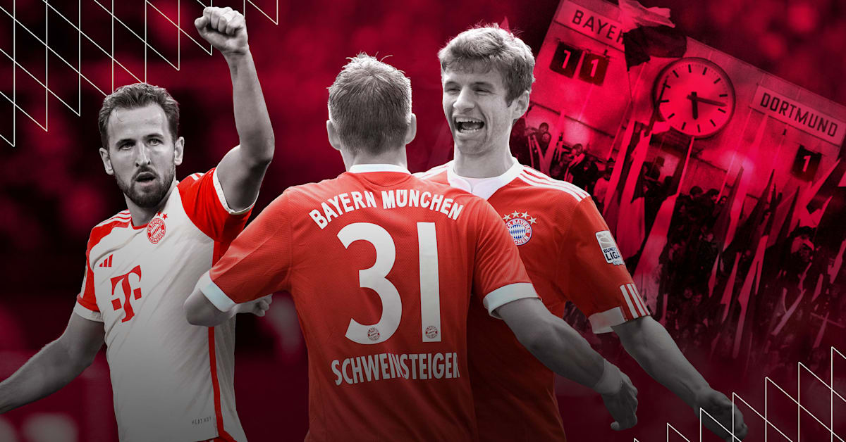 Die spektakulärsten Bundesliga-Momente bei Bayern vs. Dortmund