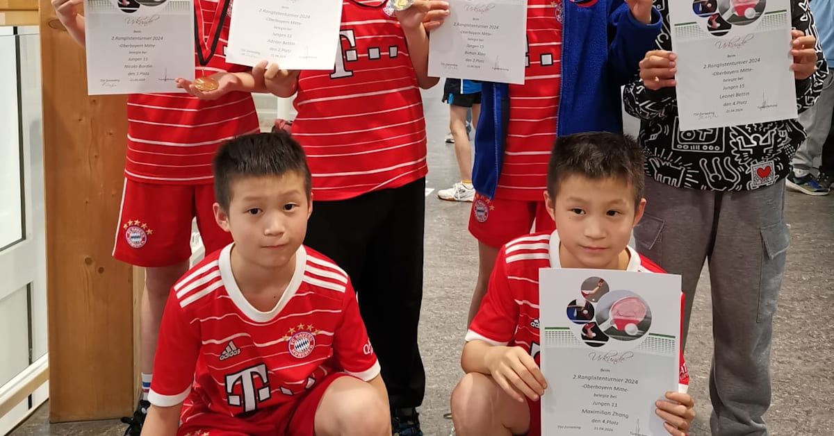 2. Bezirksrangliste U15 und U11