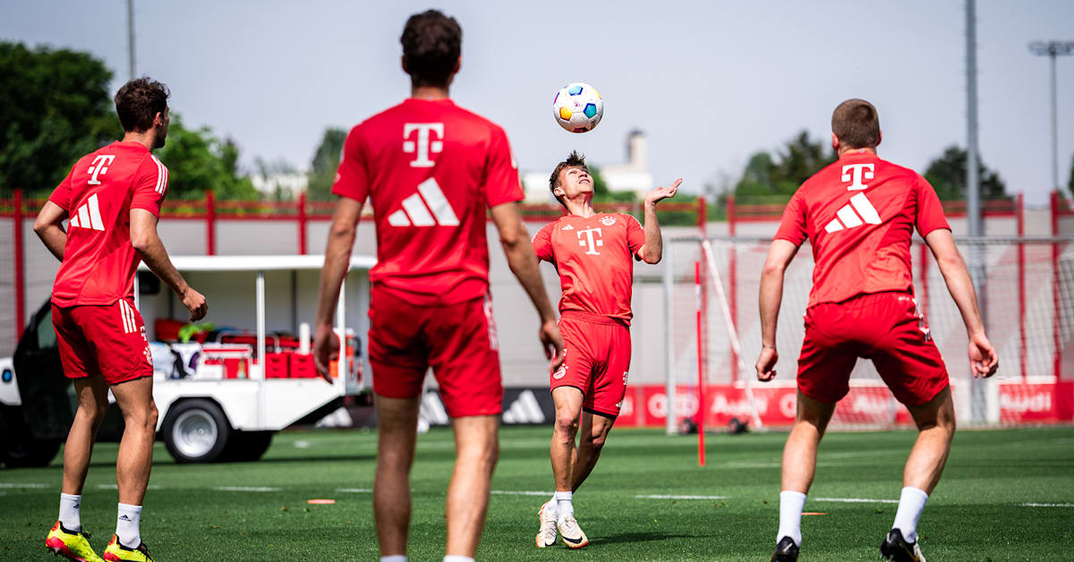 Gallery: Photos from Bayern's final training session before Bundesliga ...