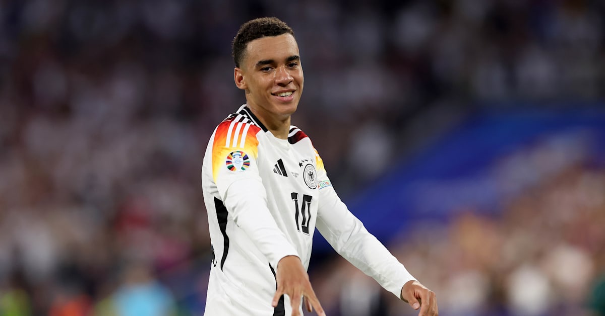 Jamal Musiala named in Euro 2024 Team of the Tournament