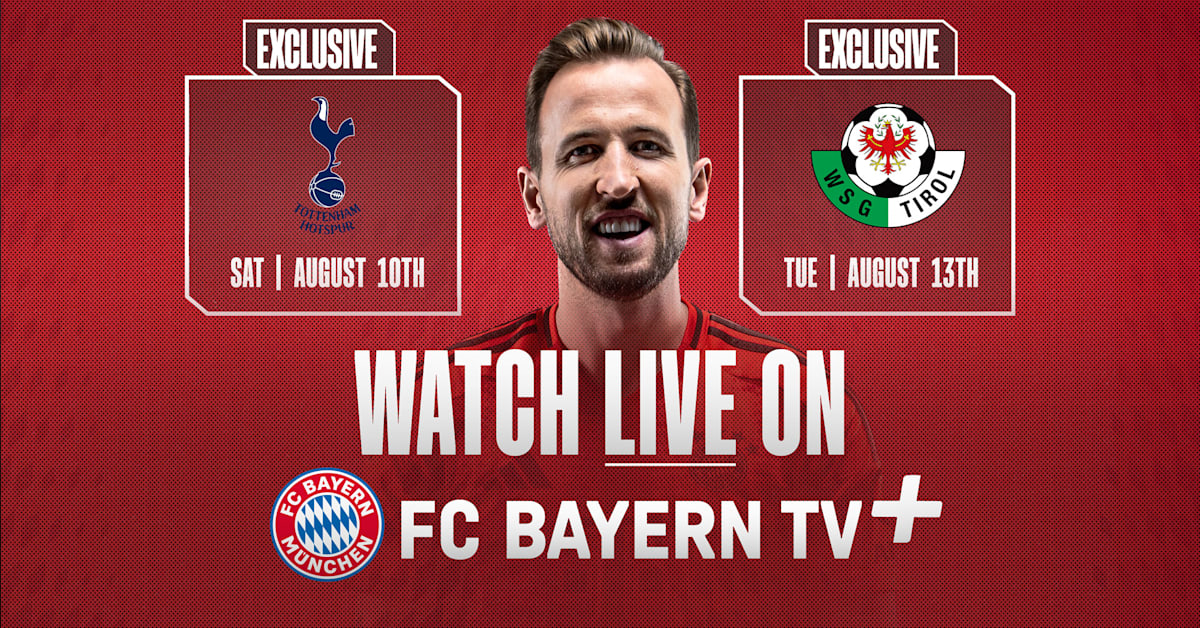 Video: All FC Bayern friendlies LIVE on FC Bayern TV PLUS
