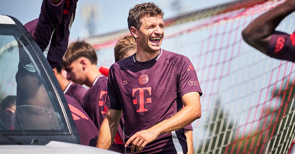 Gallery: FC Bayern's Monday training session ahead of Tirol friendly