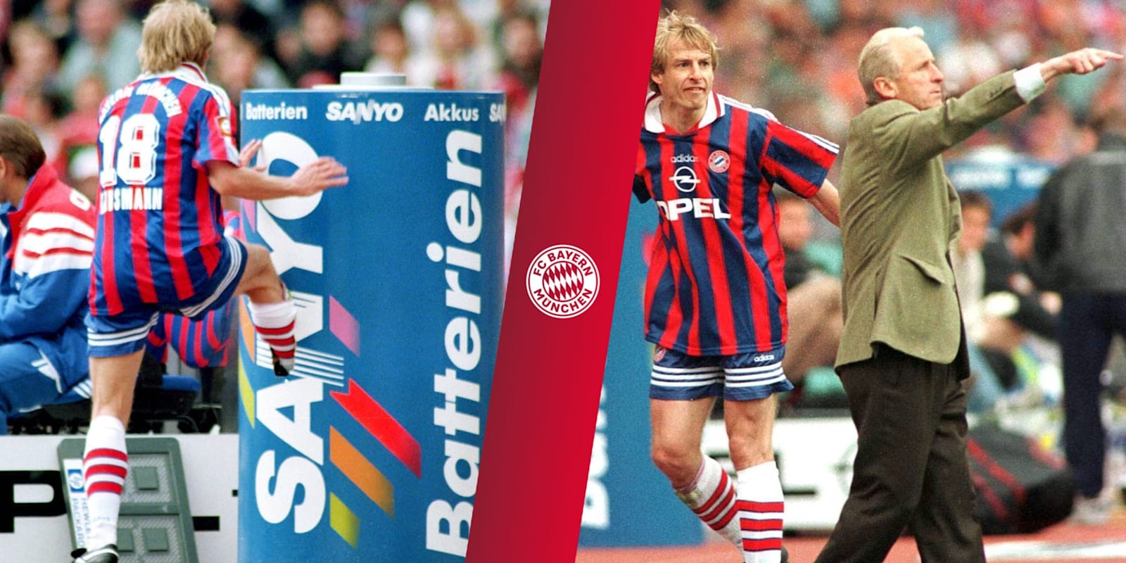 1997: Klinsmanns legendärer Tritt in die Tonne - FC Bayern