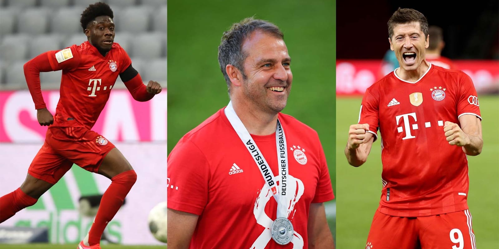 Trio des FC Bayern von Profikollegen ausgezeichnet