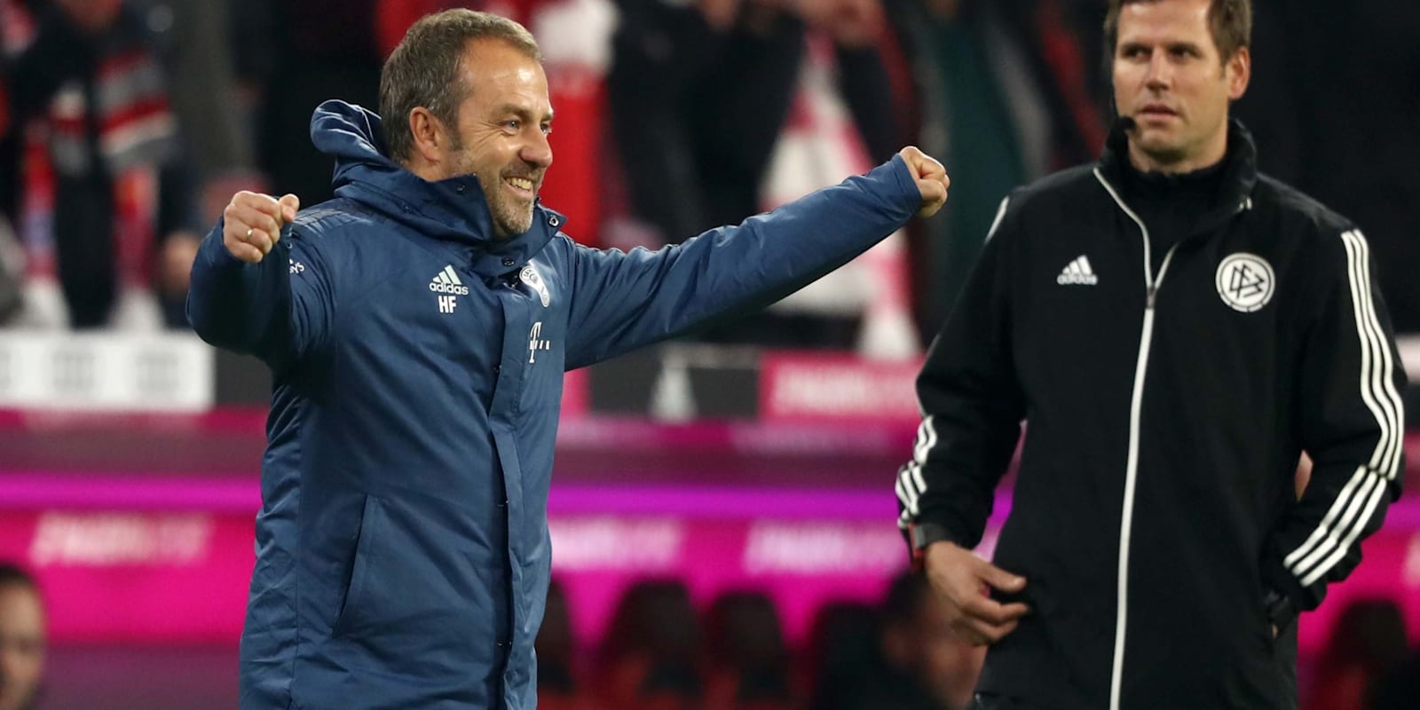 Special moments with Hansi Flick as FC Bayern head coach