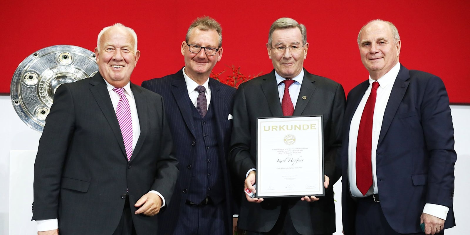 Karl Hopfner zum Ehrenmitglied ernannt