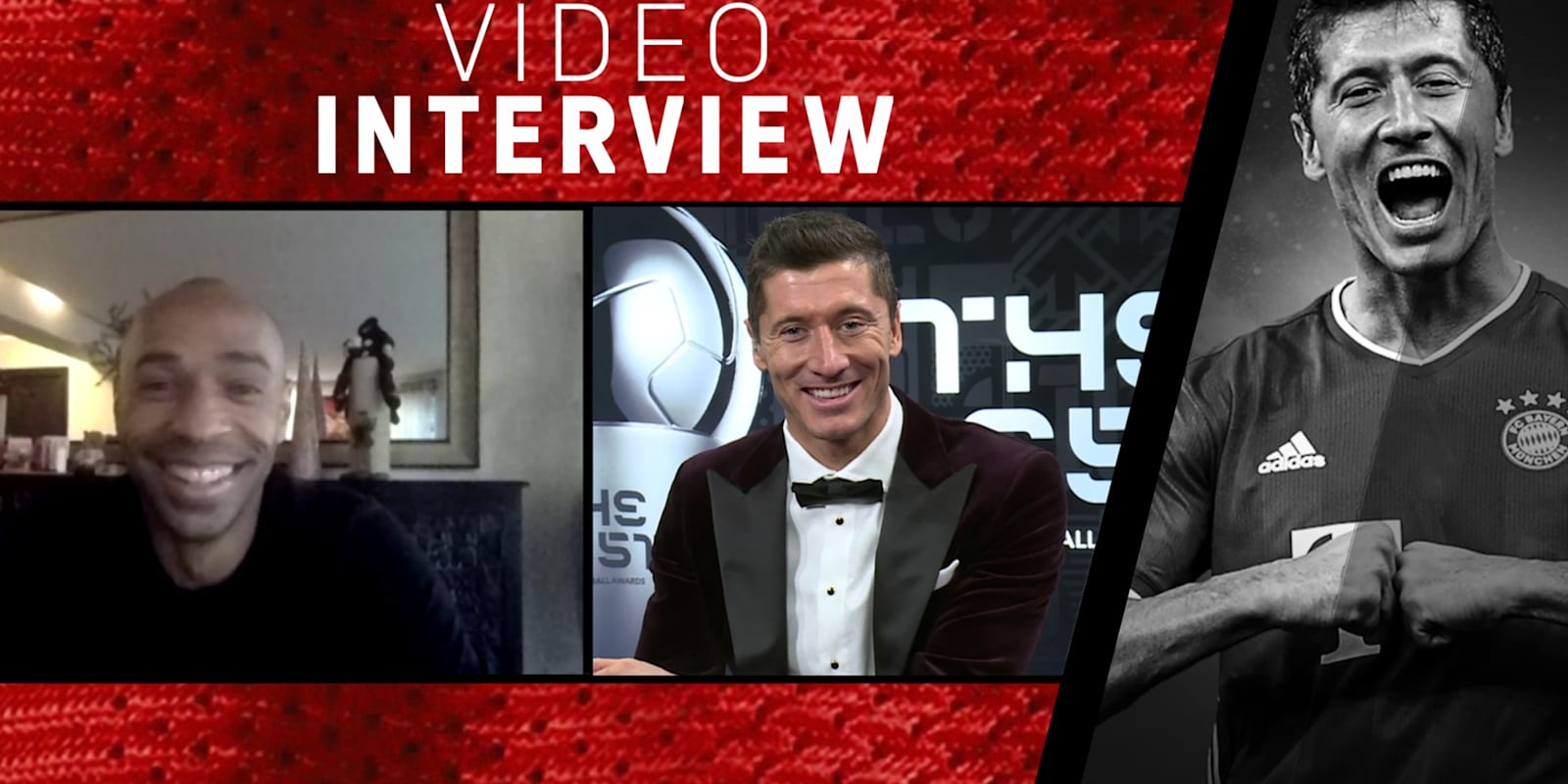 Surprise call from Thierry Henry to The Best FIFA Men's Player Robert ...