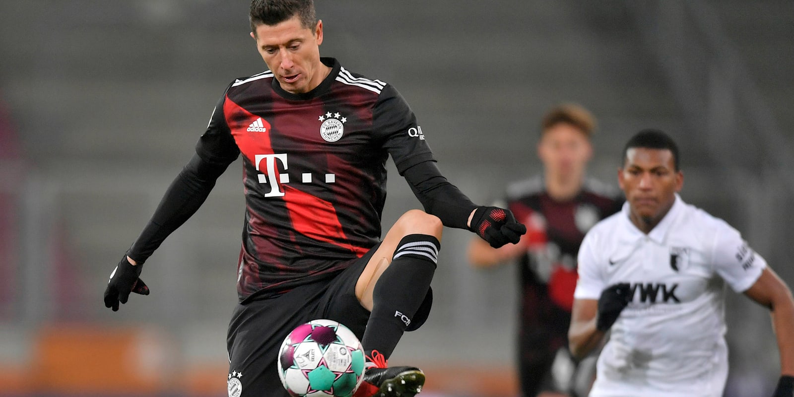 Subbed off against Augsburg - Lewandowski comes off as a precaution