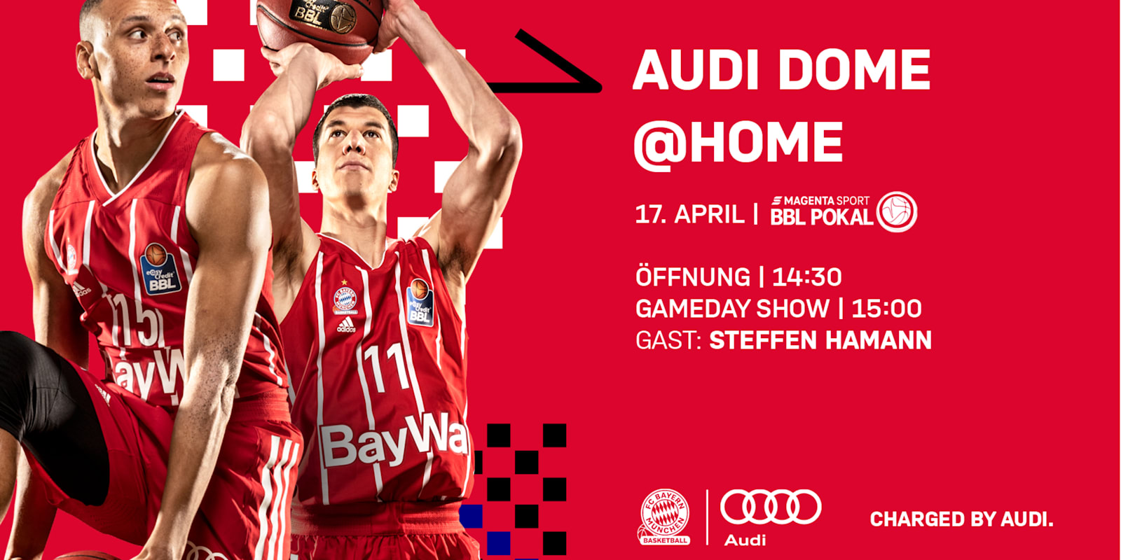 Der „Audi Dome @ home“ öffnet wieder zum Pokal-Halbfinale