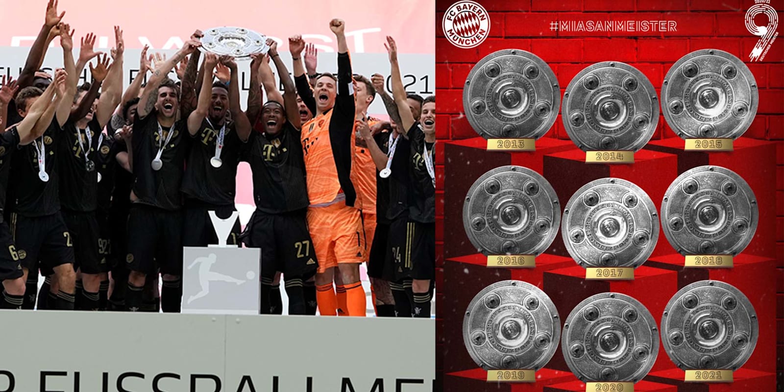 9 facts on Bayern's 9 league titles in a row