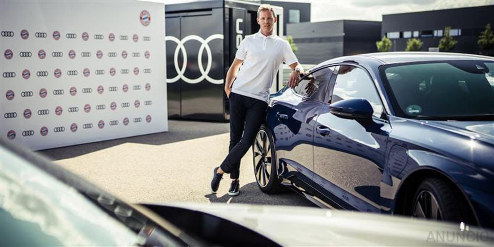 Nuevos coches de empresa de Audi: El FC Bayern impulsa la electrificación