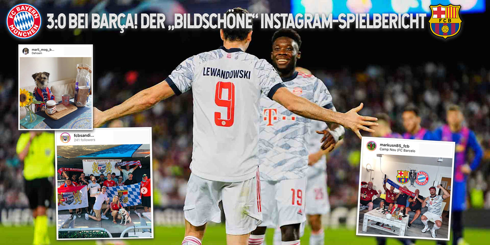 3:0 bei Barça! Der „bildschöne“ Instagram-Spielbericht