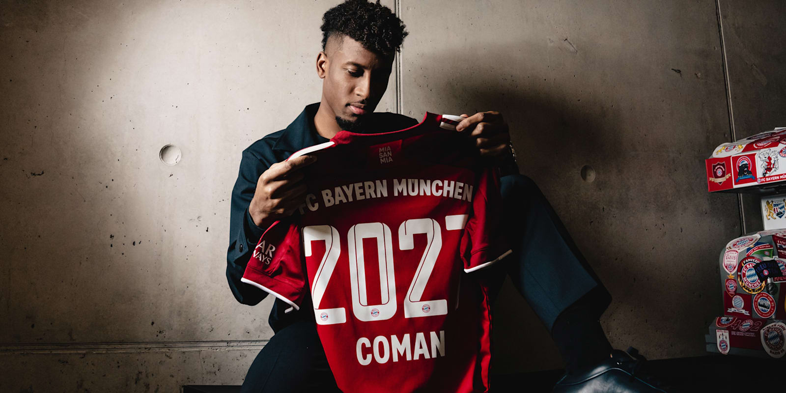Kingsley Coman extends contract with Bayern until 2027