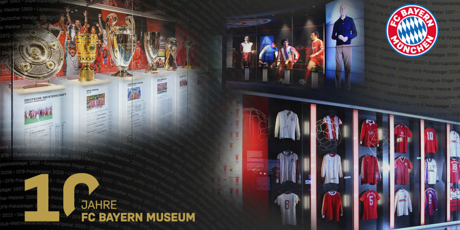 10 Jahre FC Bayern Museum: Jubiläums-Fakten | Allianz Arena