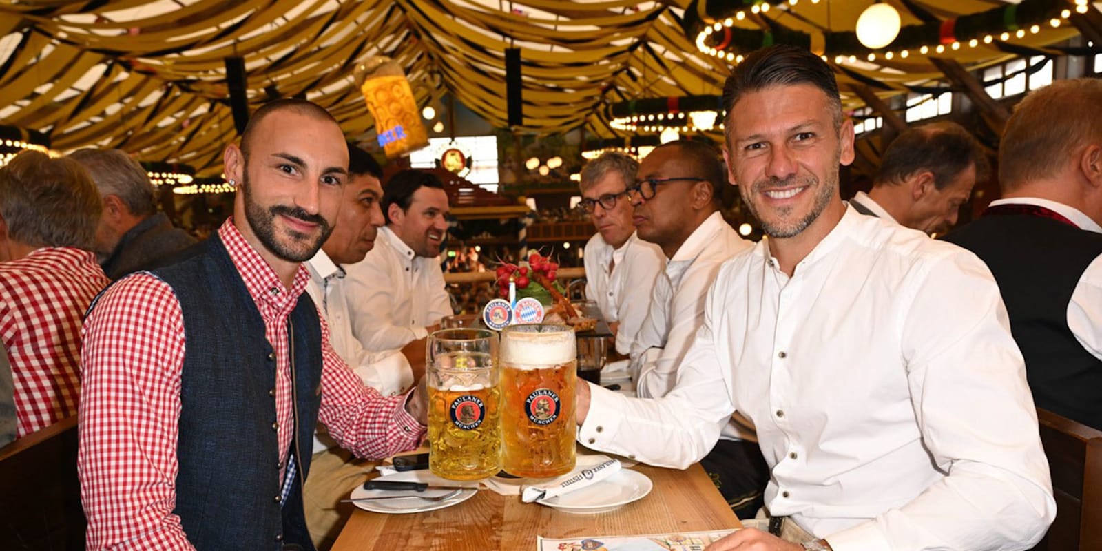 Las Leyendas del FC Bayern en el Oktoberfest