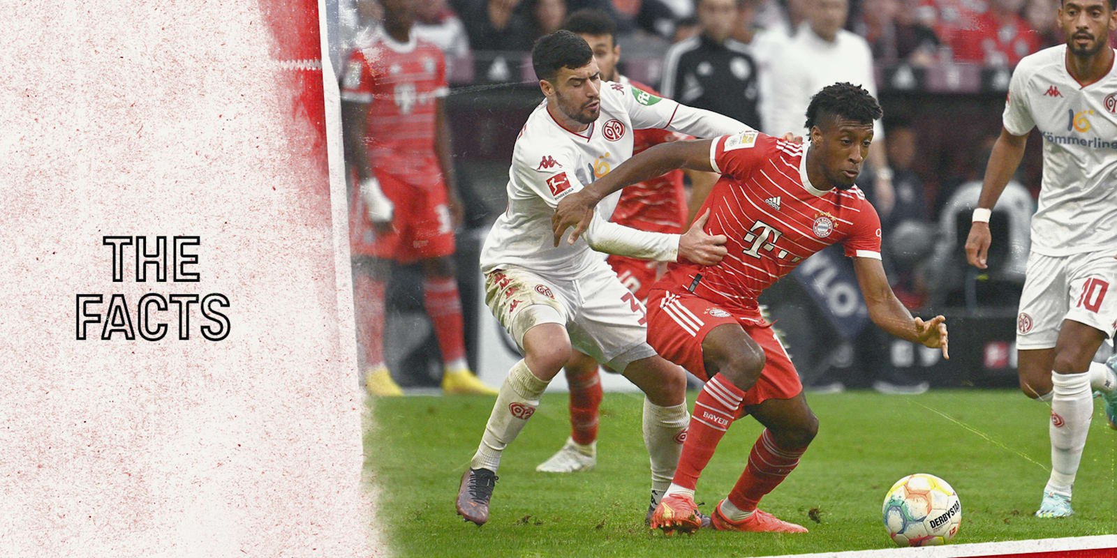 Stats and facts on the Bundesliga game 1. FSV Mainz 05 - FC Bayern