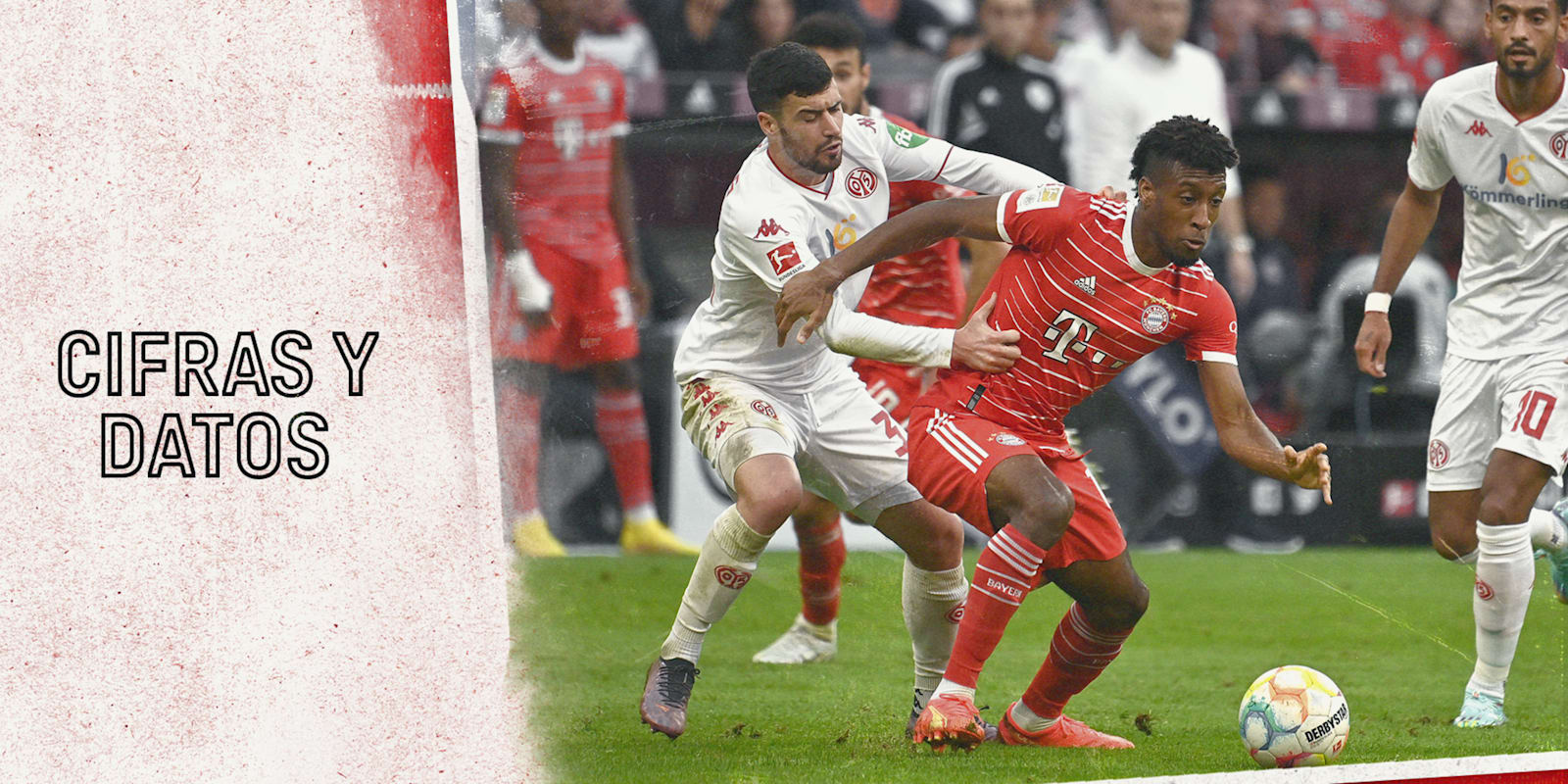 Cifras y datos previos al partido de la Bundesliga 1. FSV Mainz 05 - FC Bayern